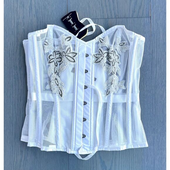 Corset Story | Intimates & Sleepwear | Corset Story 248 Nwt New White ...